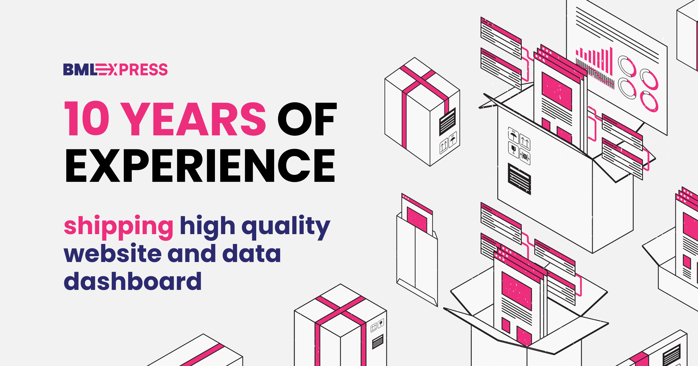 BML Express | website and data dashboard